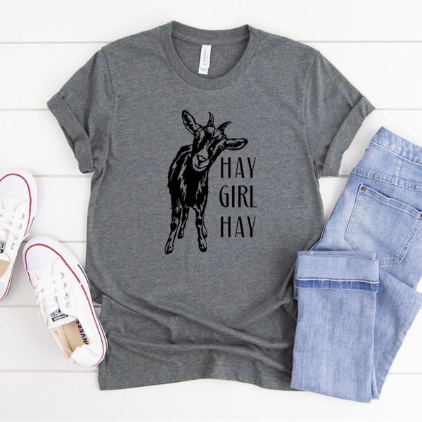 Hay Girl Hay Shirt - Etsy