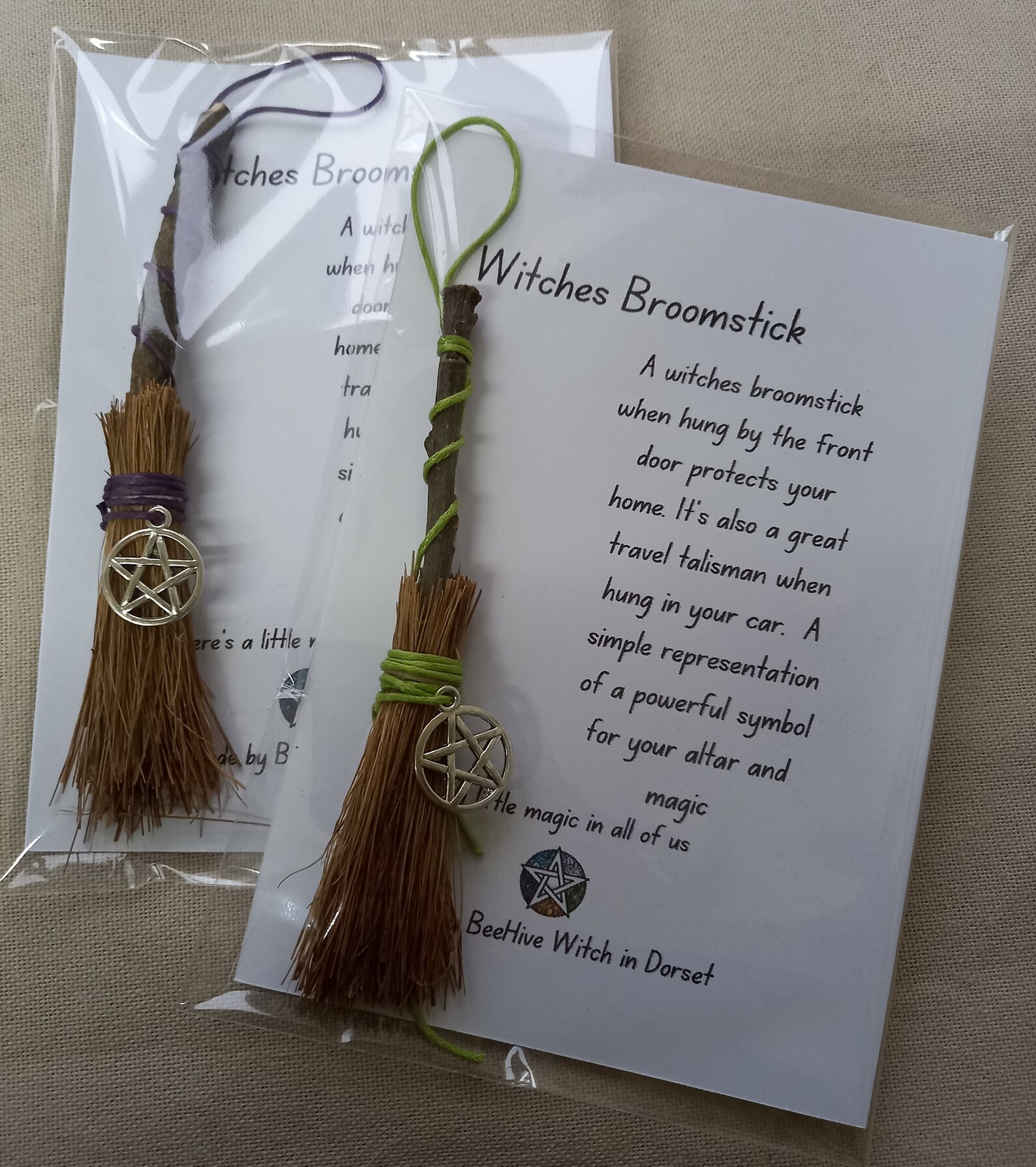 Mini Broomstick, Besom, Protection, Talisman, Wicca - Etsy