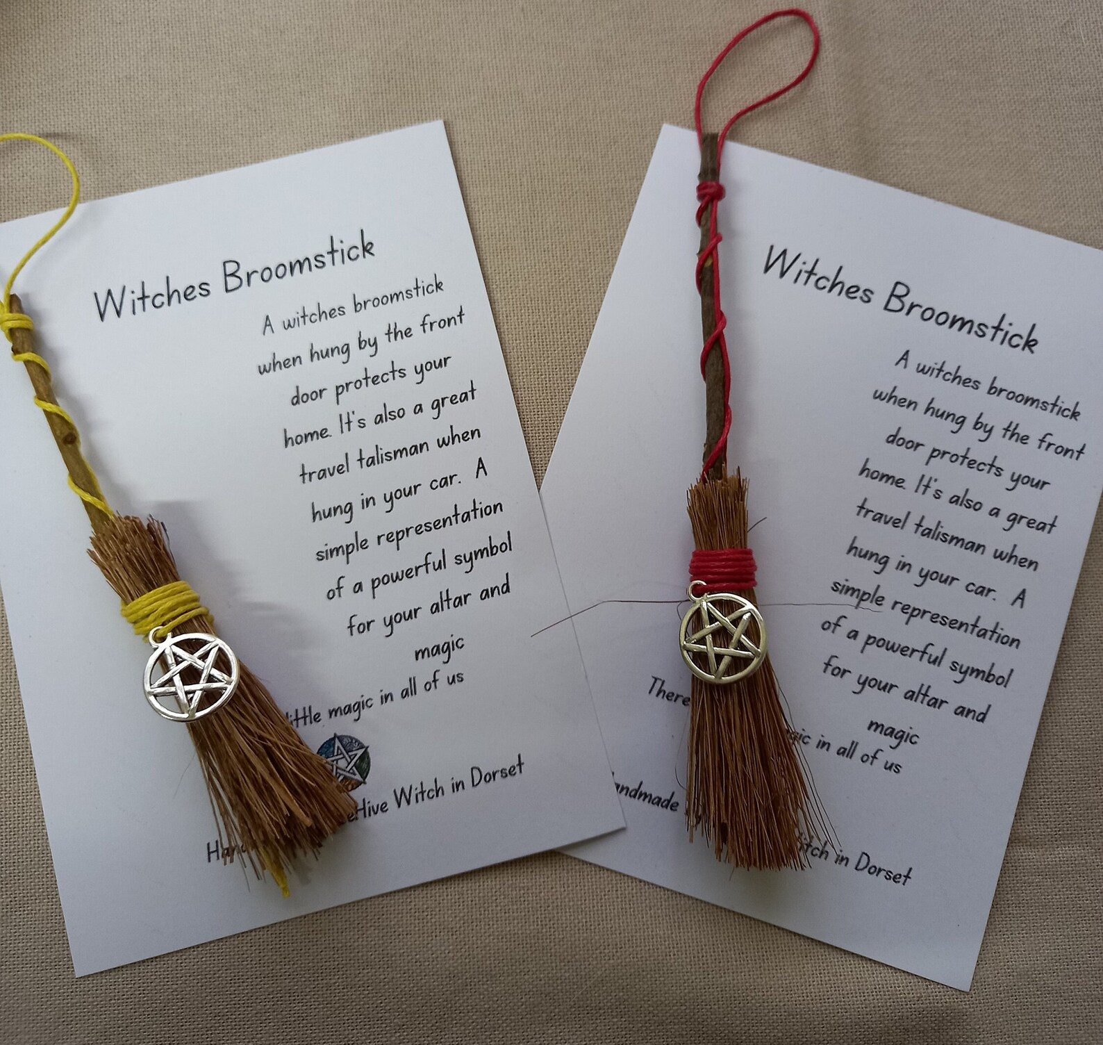 Mini Broomstick, Besom, Protection, Talisman, Wicca - Etsy