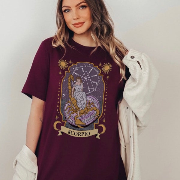 Scorpio Shirt - Etsy