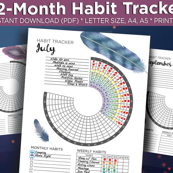 Circle Tracker - Etsy
