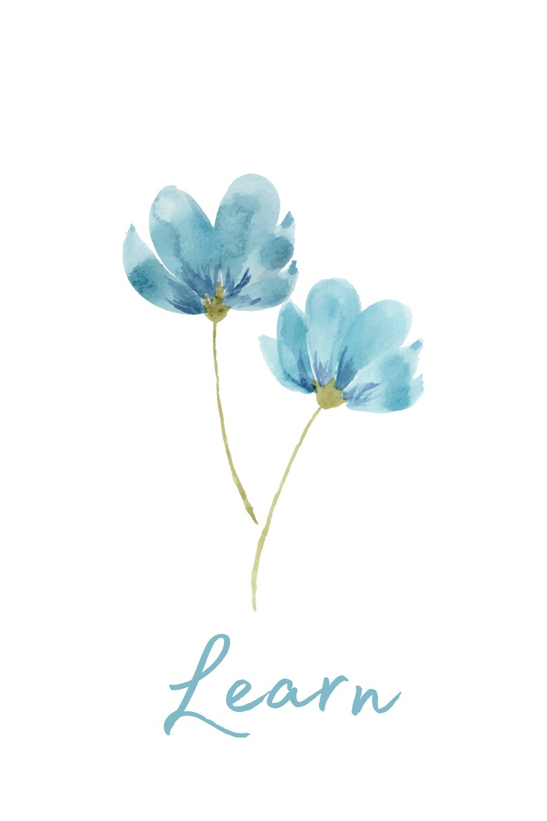 DIGITAL DOWNLOAD | Set of 3 Printable Wall Art | Live, Love, Learn ...