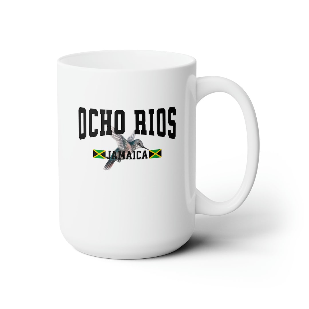 Ocho Rios Ceramic Mug Jamaican Coffee Mug Caribbean Coffee - Etsy