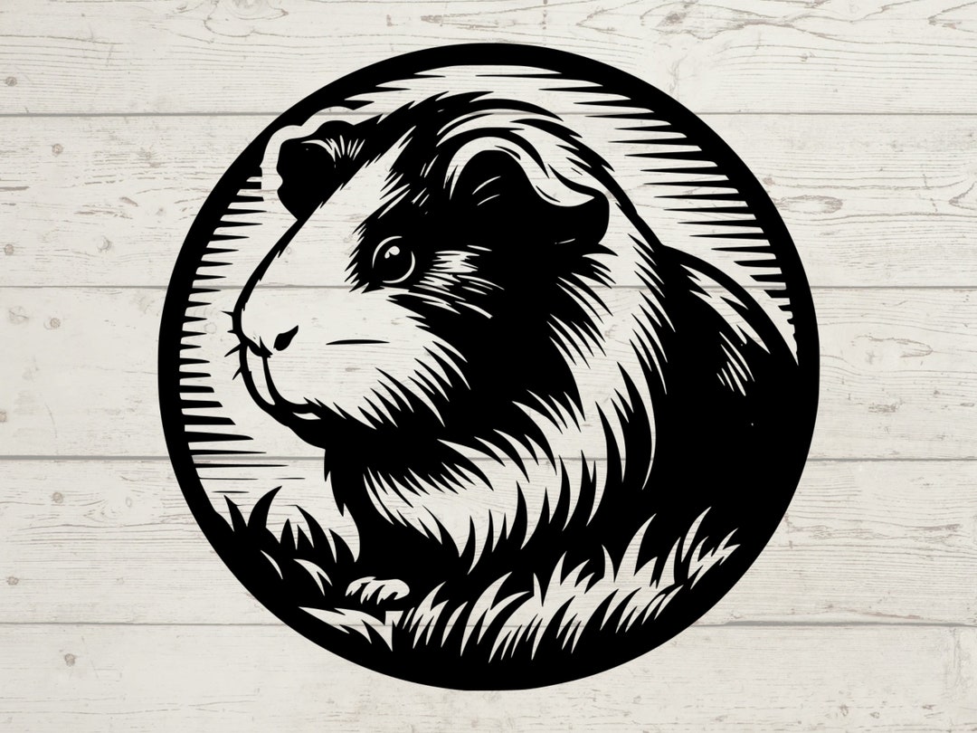 Cavia Svg, cavia clipart, cavia Png, cavia hoofd, cavia gesneden ...