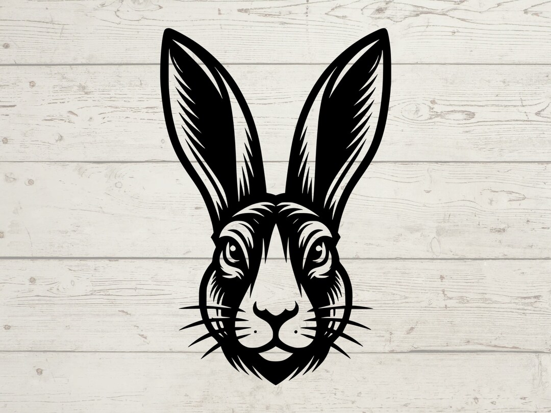 Hare Head , Hare Svg , Cut Files for Cricut , Laser Engraving Files ...