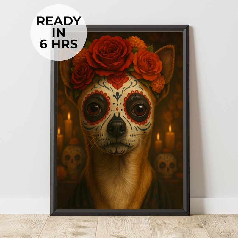 Day of the Dead Cat Faces - Etsy