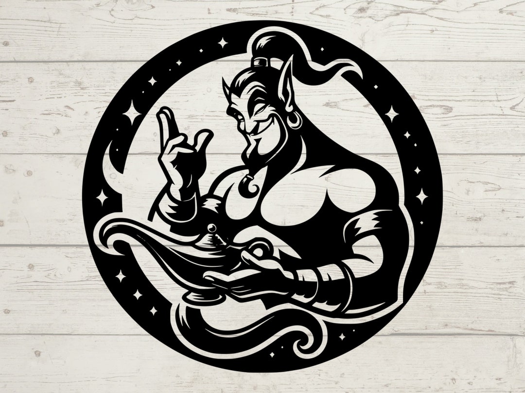 Genie Svg Png Clipart, Comercial Use, Digital Download - Etsy
