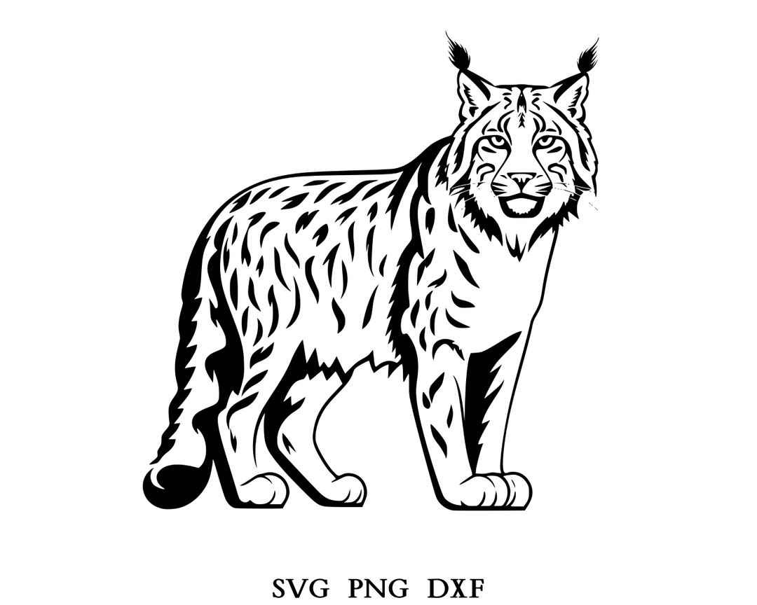 Lynx Svg, Lynx Clipart, Lynx Png, Lynx Head, Lynx Cut Files for Cricut ...
