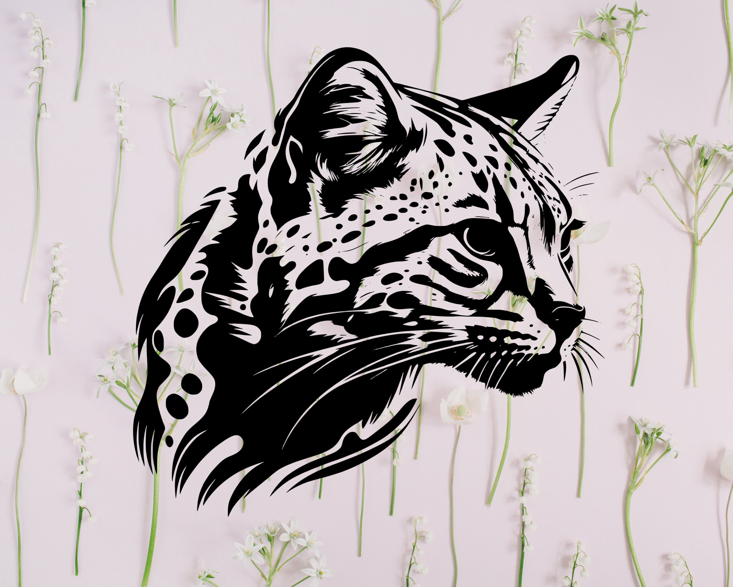 Ocelot Svg Ocelot Clipart Ocelot Png Ocelot Head Ocelot - Etsy Ireland