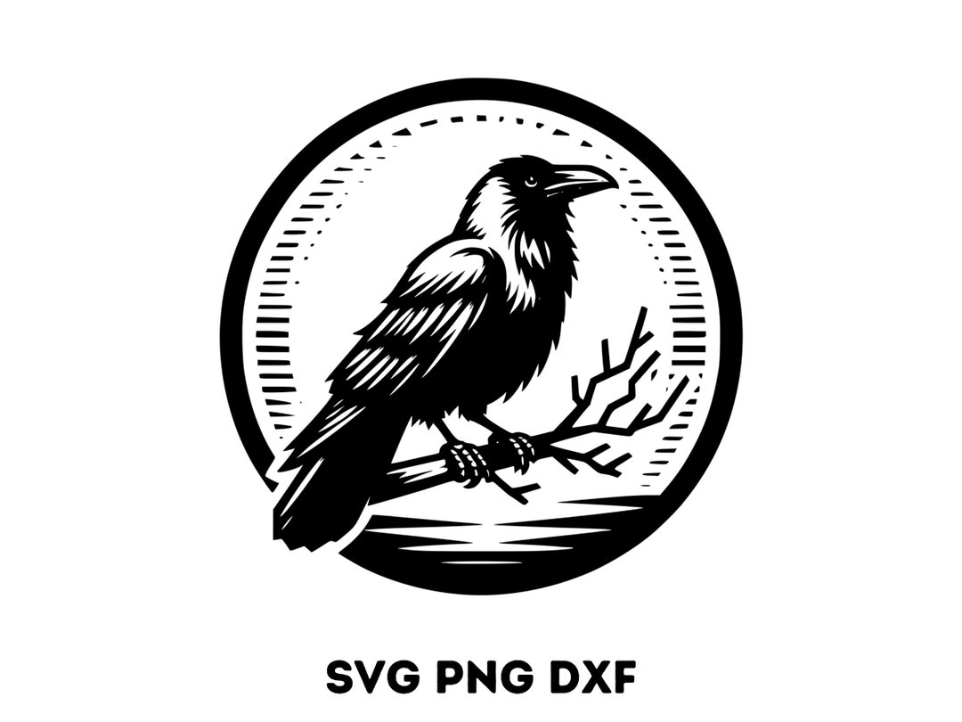 Crow Svg, Crow Clipart, Crow Png, Crow Head, Crow Cut Files for Cricut ...