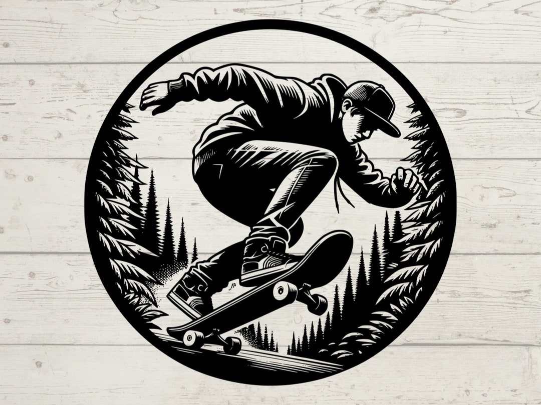 Skateboarding Svg Png Clipart, Comercial Use, Digital Download - Etsy