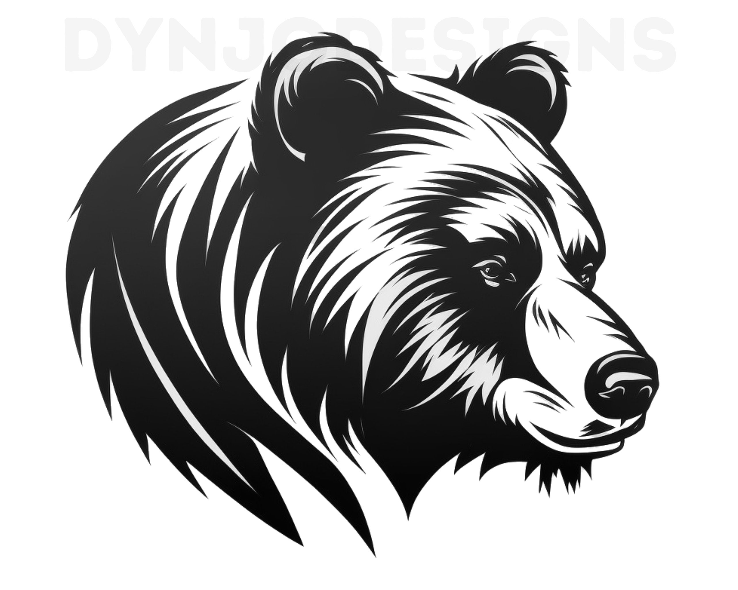 Bear Svg Bear Clipart Bear Png Bear Head Bear Cut Files - Etsy