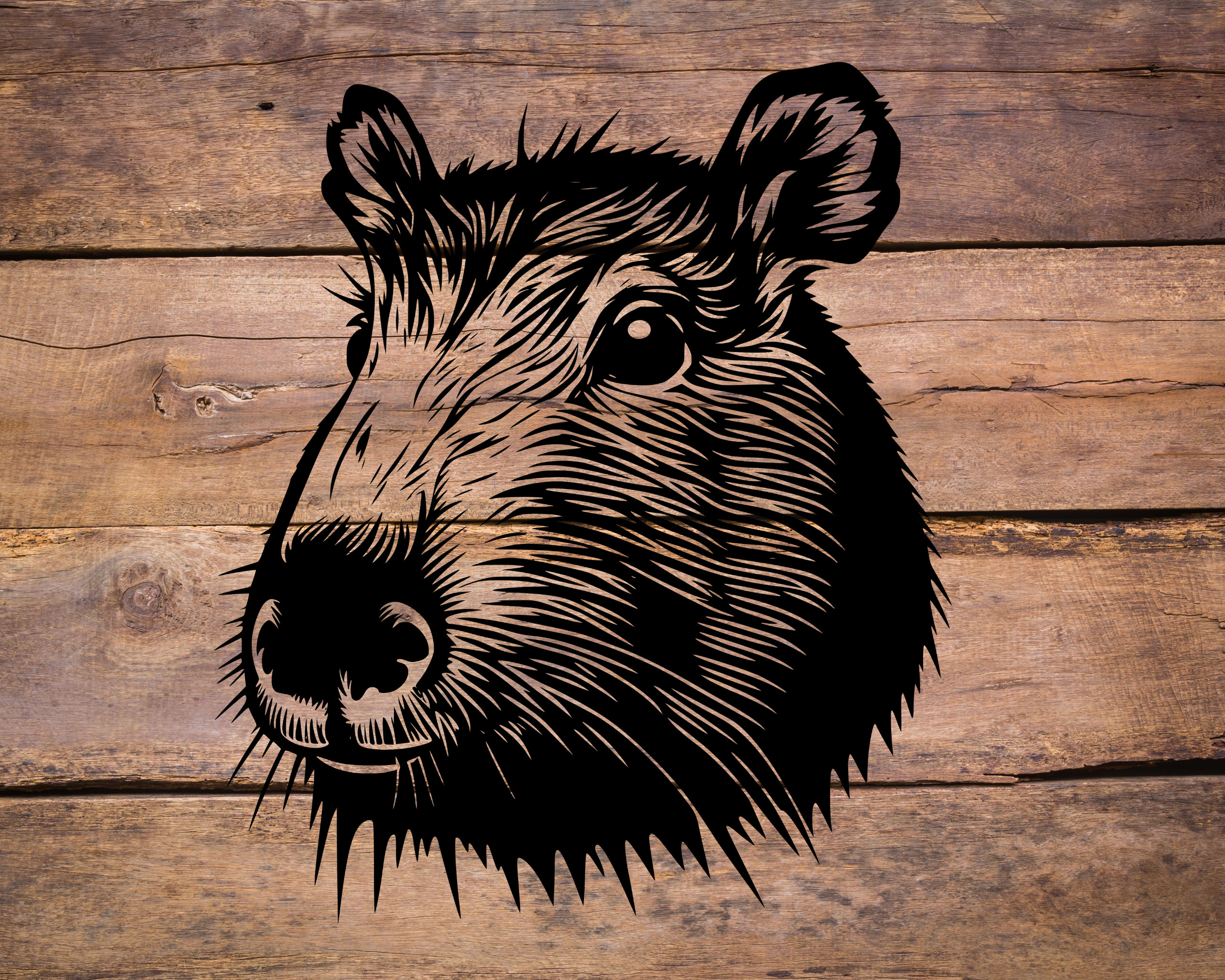 Capybara Head Capybara Svg Cut Files for Cricut Laser - Etsy Canada