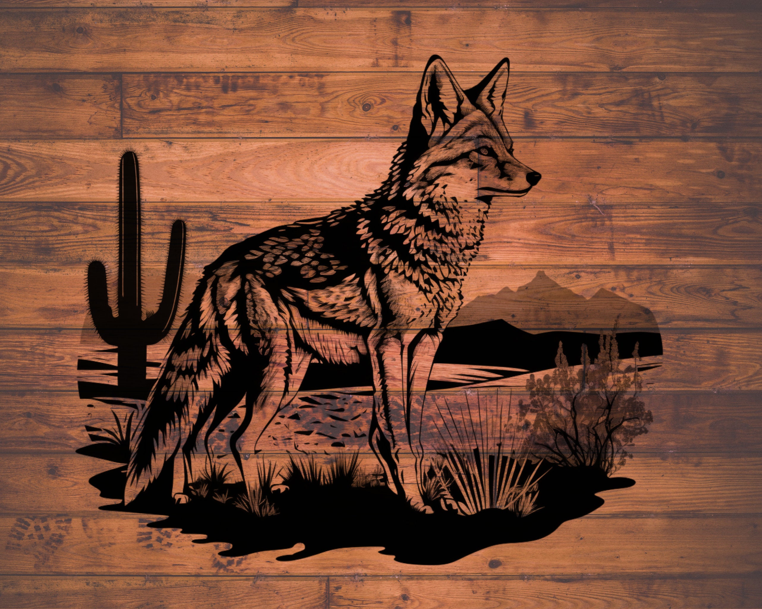 Coyote Svg Coyote Clipart Coyote Png Coyote Head Coyote - Etsy Australia
