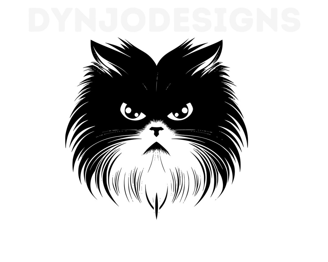 Persian Svg, Persian Clipart, Persian Png, Persian Head, Persian Cut ...