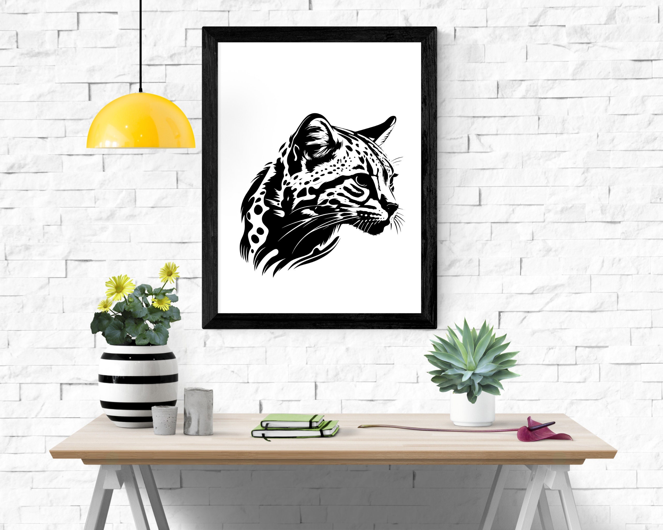 Ocelot Svg Ocelot Clipart Ocelot Png Ocelot Head Ocelot - Etsy Ireland