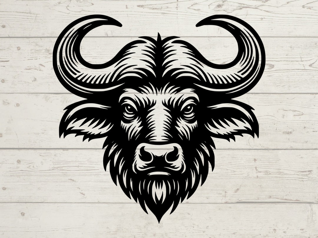 Buffalo Svg, Buffalo Clipart, Buffalo Png, Buffalo Head, Buffalo Cut ...