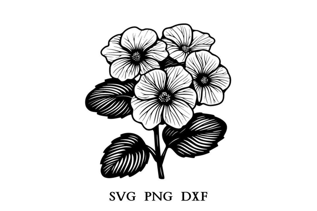 Primrose Svg, Primrose Png, Primrose Clipart, Flower Svg, Flower Png - Etsy