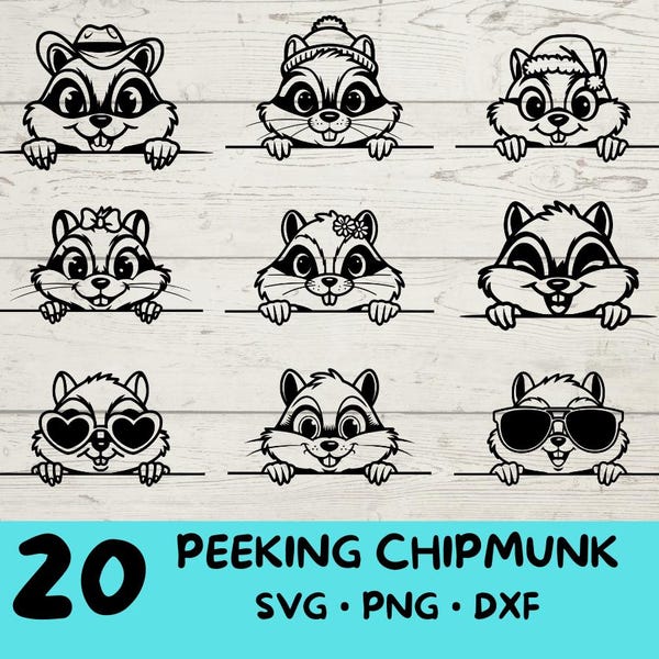 Chipmunk - Etsy