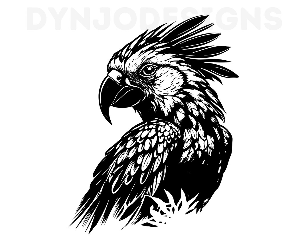 Parrot Head , Parrot Svg , Cut Files for Cricut , Laser Engraving Files ...