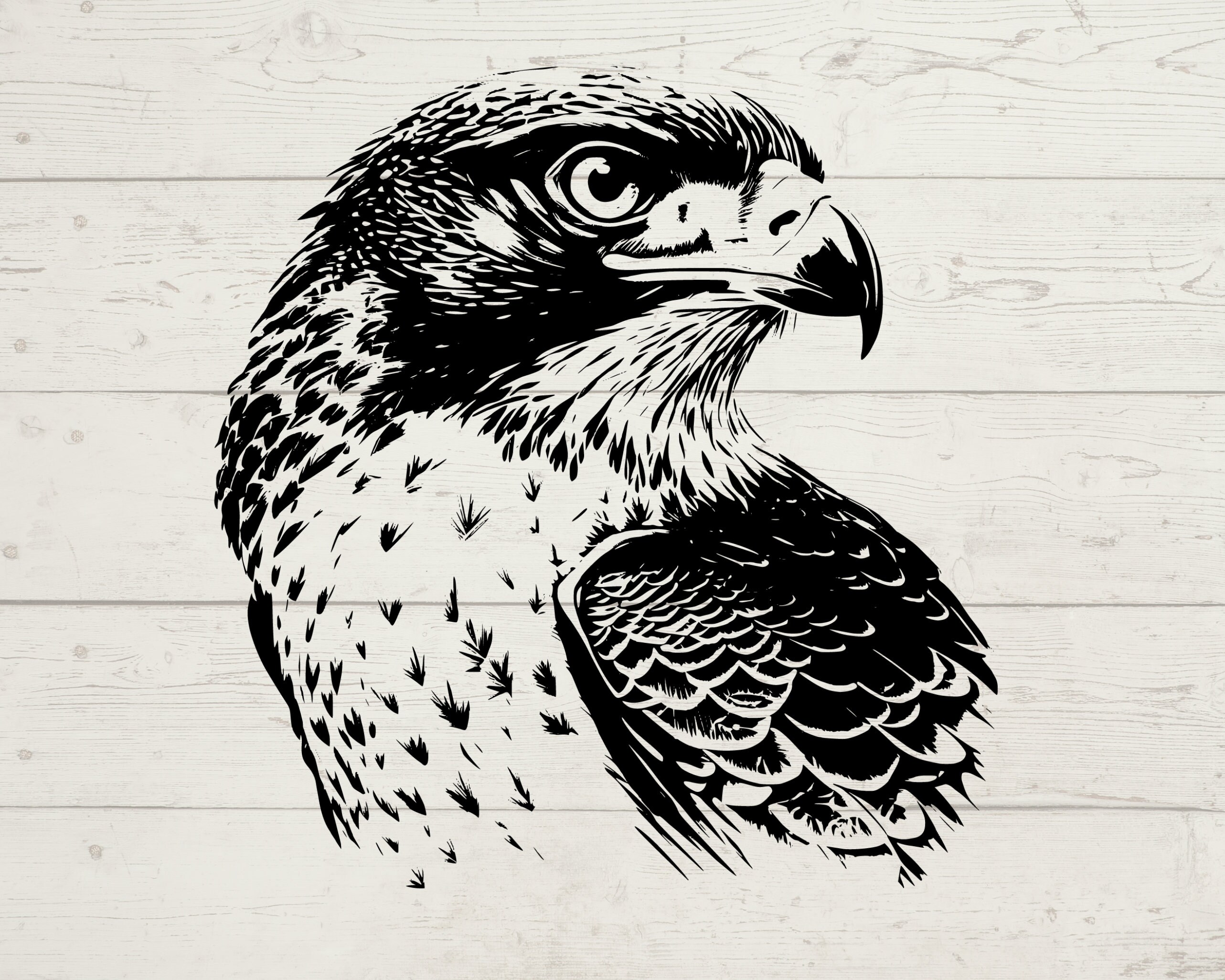 Falcon Svg Falcon Clipart Falcon Png Falcon Head Falcon - Etsy Canada