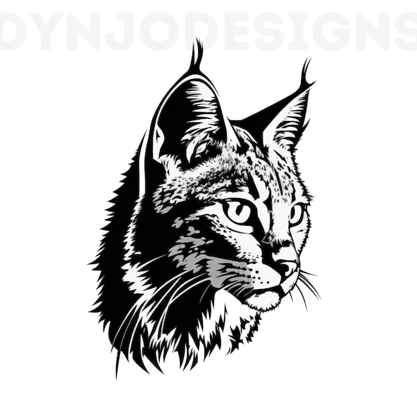 Bobcat Svg - Etsy