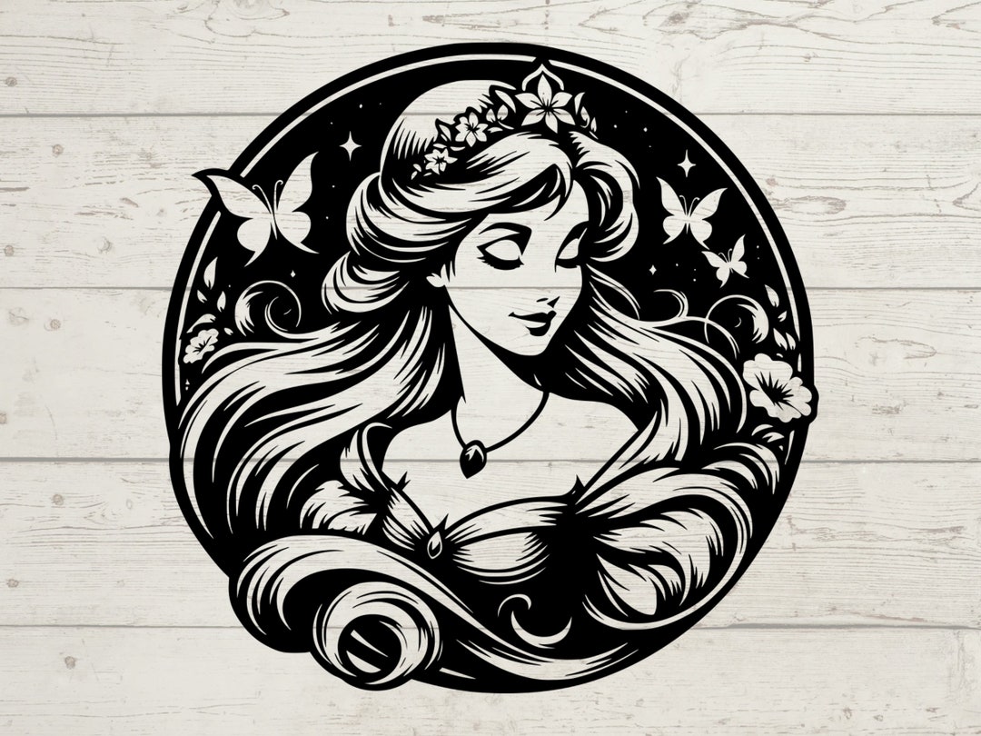 Princesa Svg Png Clipart, Uso Comercial, Descarga Digital - Etsy España