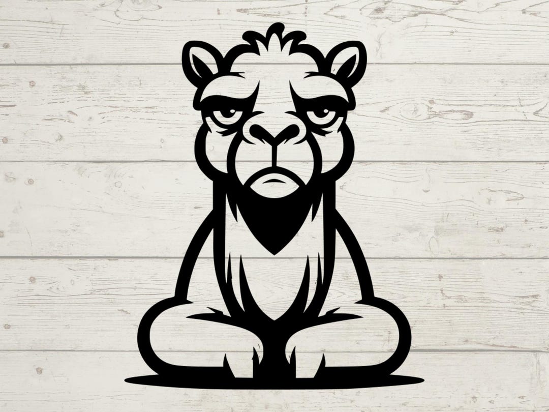 Camel Svg, Grumpy Camel, Camel Clipart, Camel Png, Camel Cut Files for ...