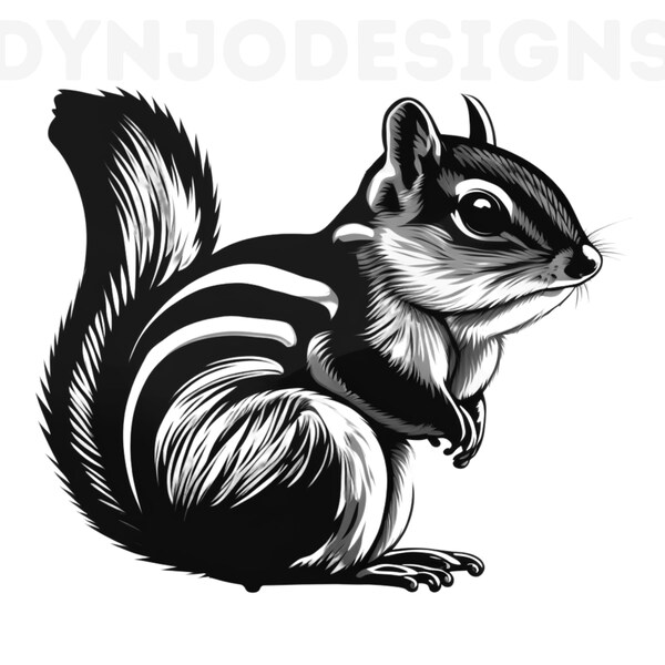 Chipmunk - Etsy