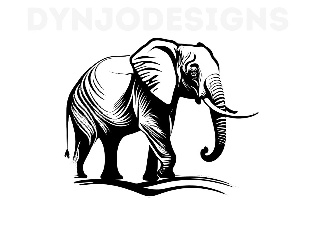 Elephant Svg Elephant Clipart Elephant Png Elephant Head - Etsy