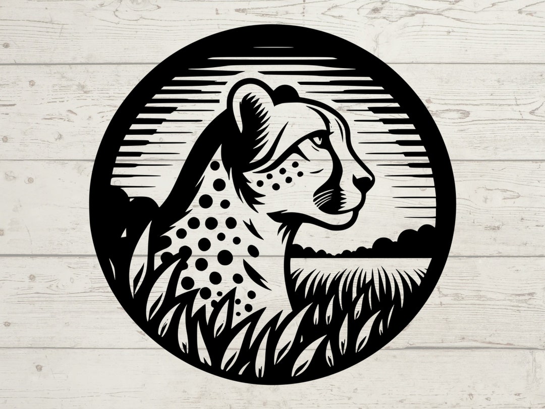 Cheetah Svg, Cheetah Clipart, Cheetah Png, Cheetah Head, Cheetah Cut ...