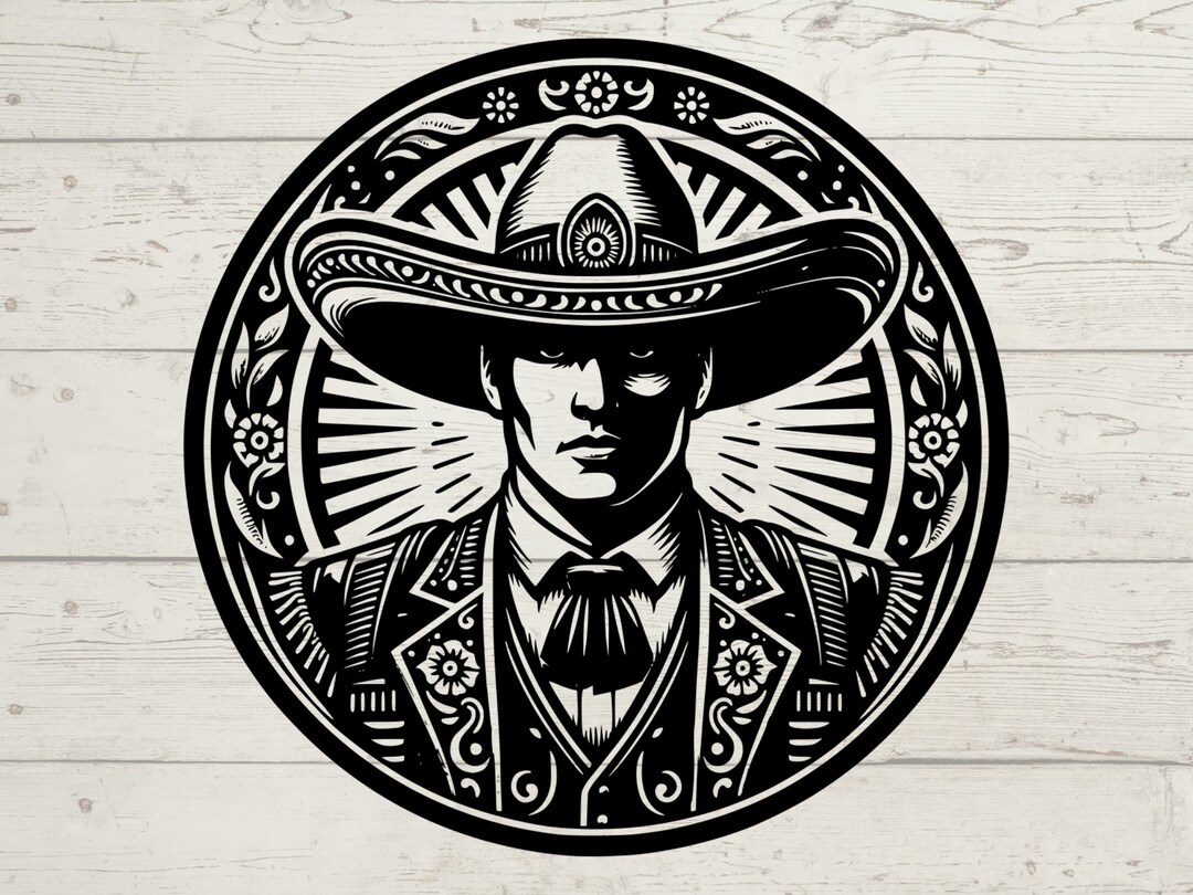 Charro Svg Png Clipart, Comercial Use, Digital Download - Etsy Canada