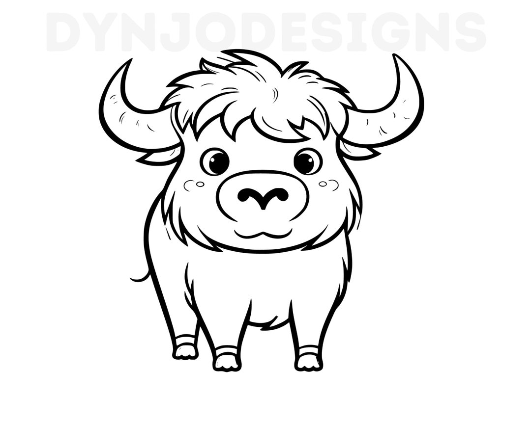 Buffalo Svg Animal Svg Cut File for Cricut Laser - Etsy