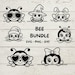 Bee Svg Bundle , Bee Svg , Bee Png, Bee Clipart, Bee Head, Bee Cut ...