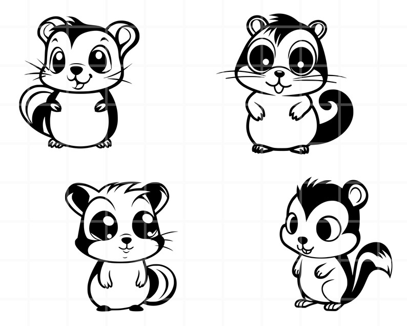 Chipmunk Svg Bundle Chipmunk Svg Cut Files for Cricut and - Etsy
