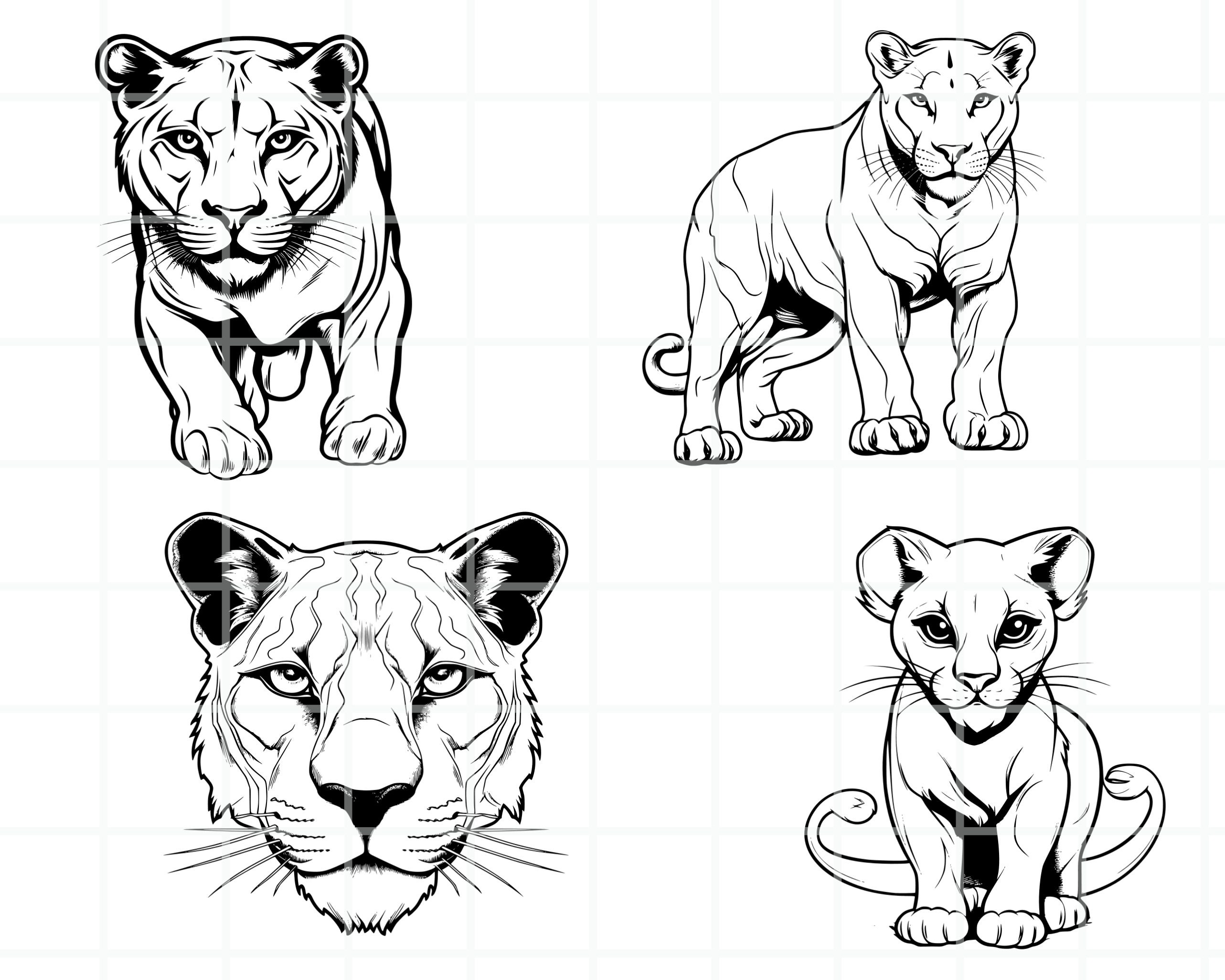 Panther Svg Bundle Panther Svg Cut Files for Cricut and - Etsy