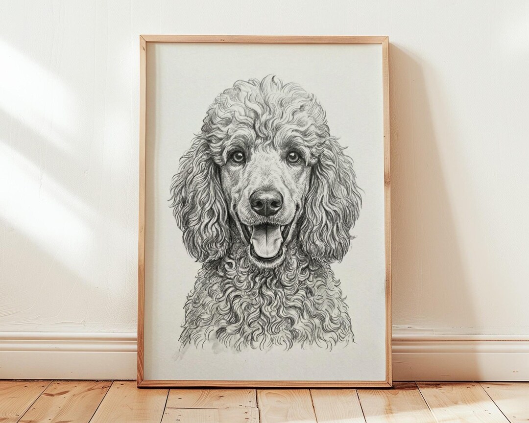 Custom Pet Portrait From Photo, Drawn Pencil Sketch, Personalized Pet ...