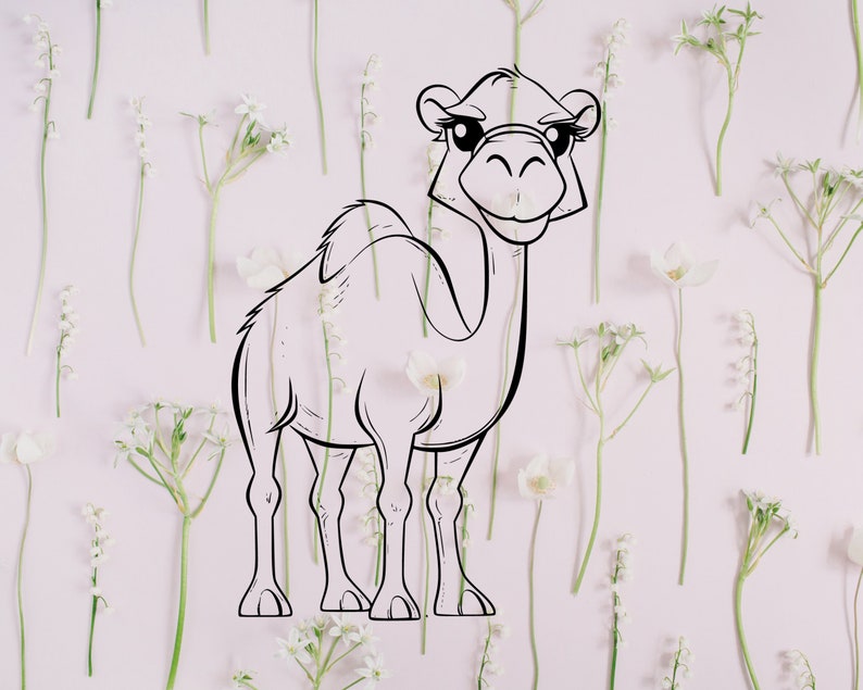 Camel Svg Camel Clipart Camel Png Camel Head Camel Cut - Etsy