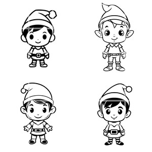 Christmas Elf Svg Bundle , Elf Svg , Cut Files for Cricut and Laser ...