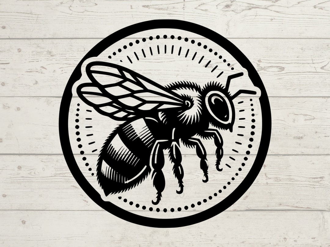Abeja Svg, Abeja Clipart, Abeja Png, Cabeza de Abeja, Archivos de Corte ...