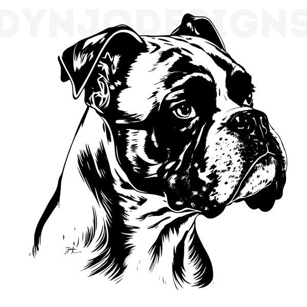 Laser Cut Files Boxer - Etsy