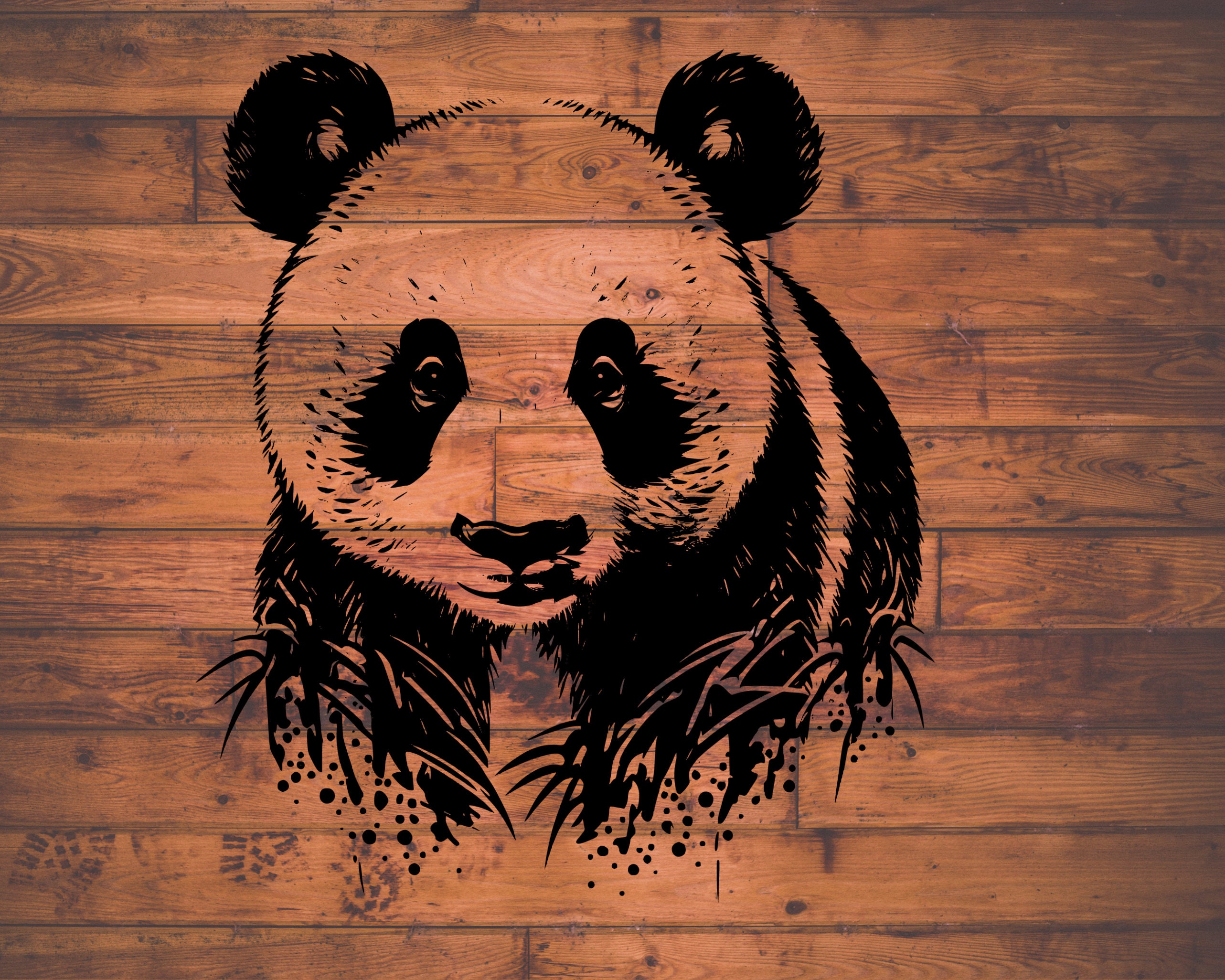 Panda Svg Panda Clipart Panda Png Panda Head Panda Cut - Etsy Canada