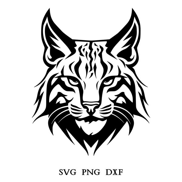 Bobcat Svg - Etsy