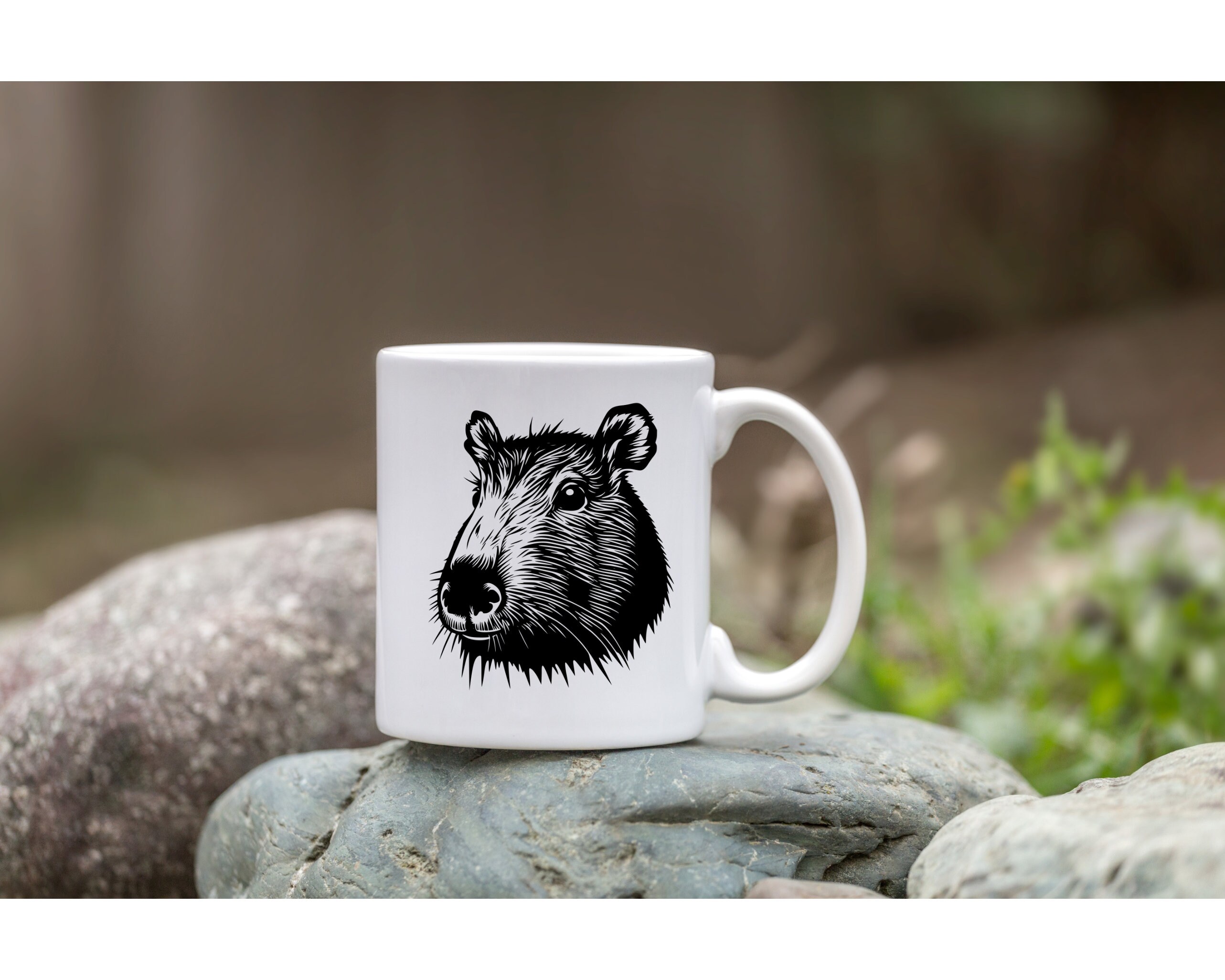 Capybara Head Capybara Svg Cut Files for Cricut Laser - Etsy Canada