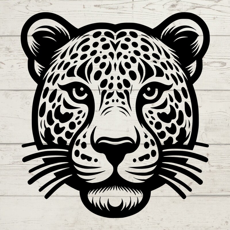 Leopard Svg - Etsy