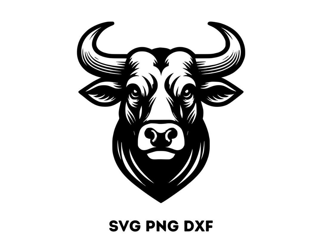 Bull Svg, Bull Clipart, Bull Png, Bull Head, Bull Cut Files for Cricut ...