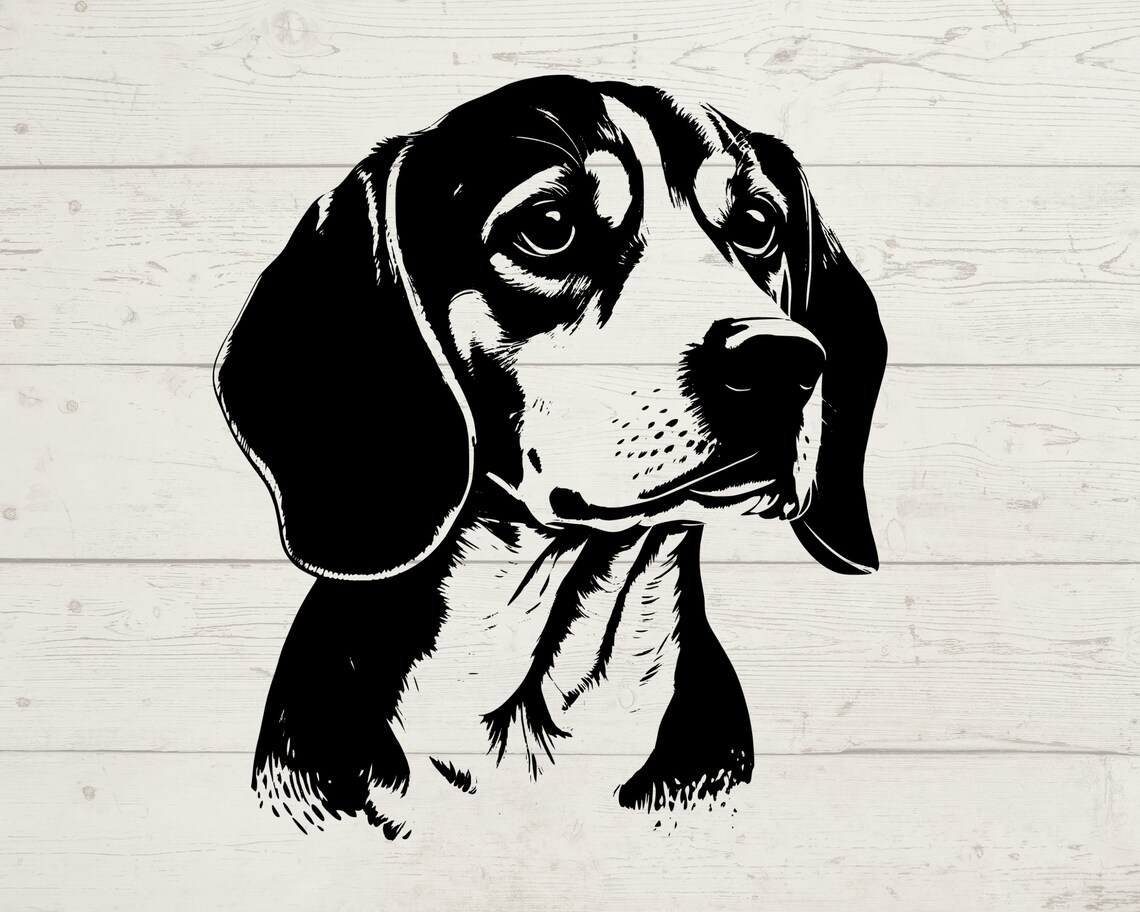 Beagle Svg Beagle Clipart Beagle Png Beagle Head Beagle - Etsy Canada