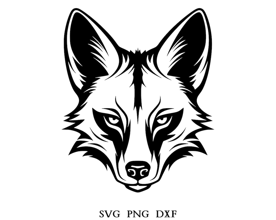 Jackal Svg, Jackal Clipart, Jackal Png, Jackal Head, Jackal Cut Files ...