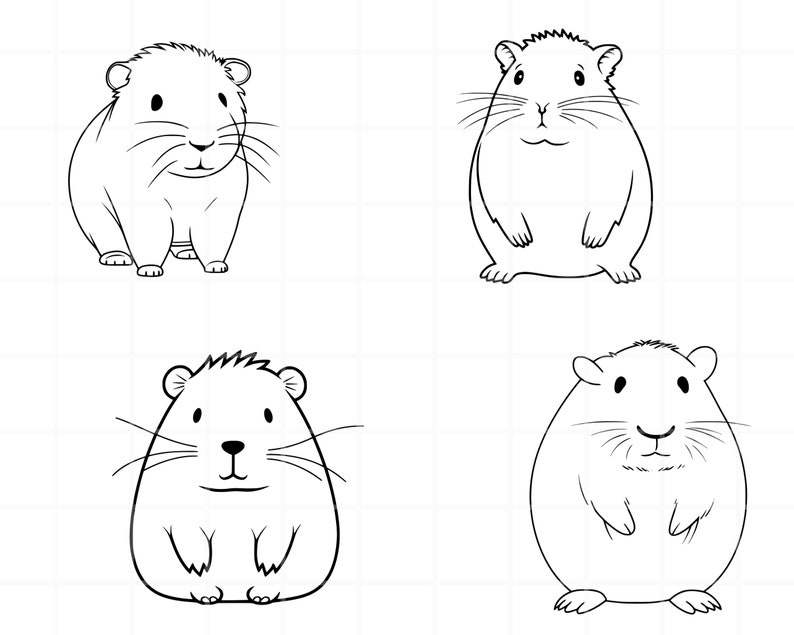 Capybara Svg Bundle Capybara Svg Cut Files for Cricut and - Etsy