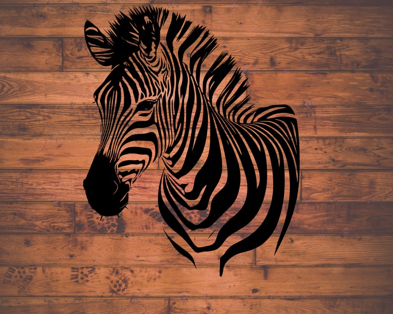 Zebra Svg Zebra Clipart Zebra Png Zebra Head Zebra Cut - Etsy UK